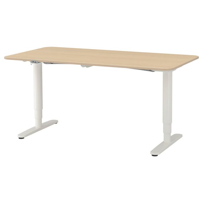 BEKANT Uredski stol sa elektro motorom / Podizni stol / Ikea