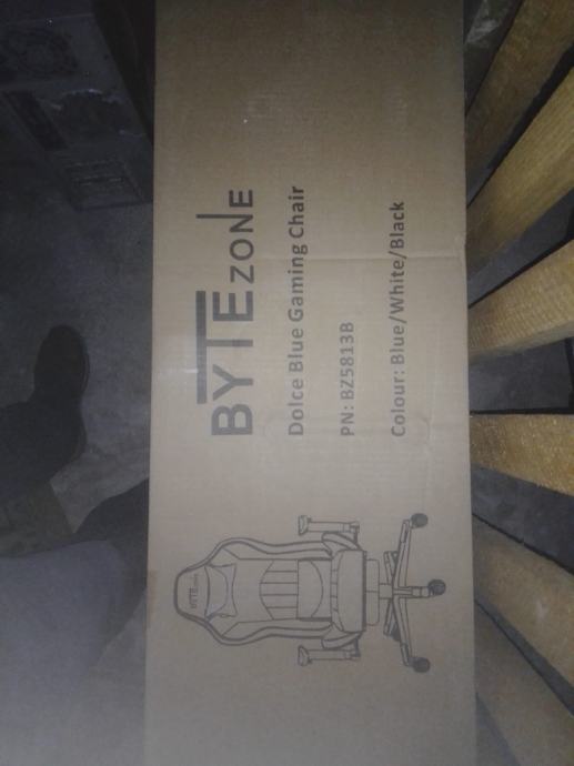 POTPUNO NOVA! BYTEZONE Gaming stolica Dolce Blue (Plava/Crna) BZ5813B