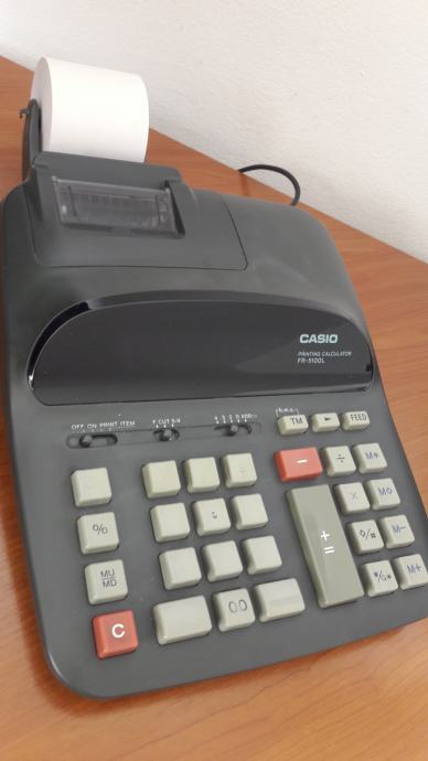 Casio kalkulator- model FR-5100L GYB,* zamjena za razno*