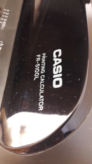 Casio kalkulator- model FR-5100L GYB,* zamjena za razno*
