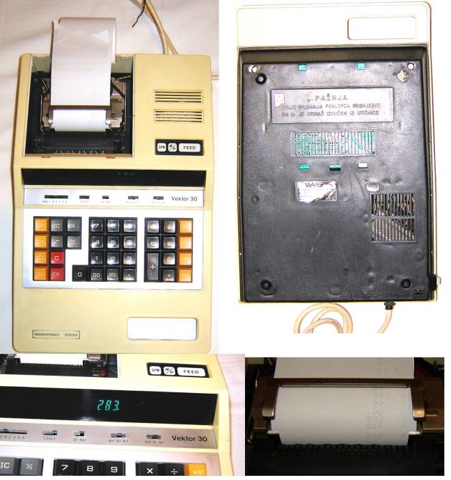 Digitron Buje - tri kalkulatora