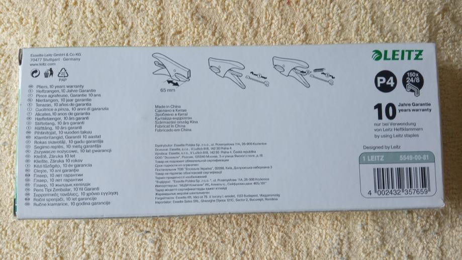 Leitz profi klamerica nova