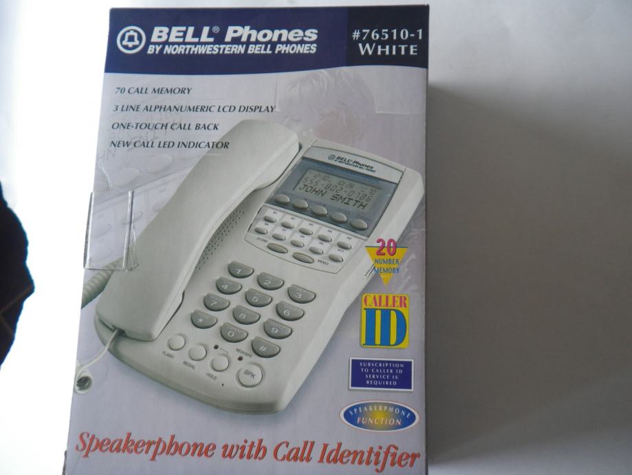 NORTHWESTERN BELL PHONES žični telefon M-76510-1 Caller ID