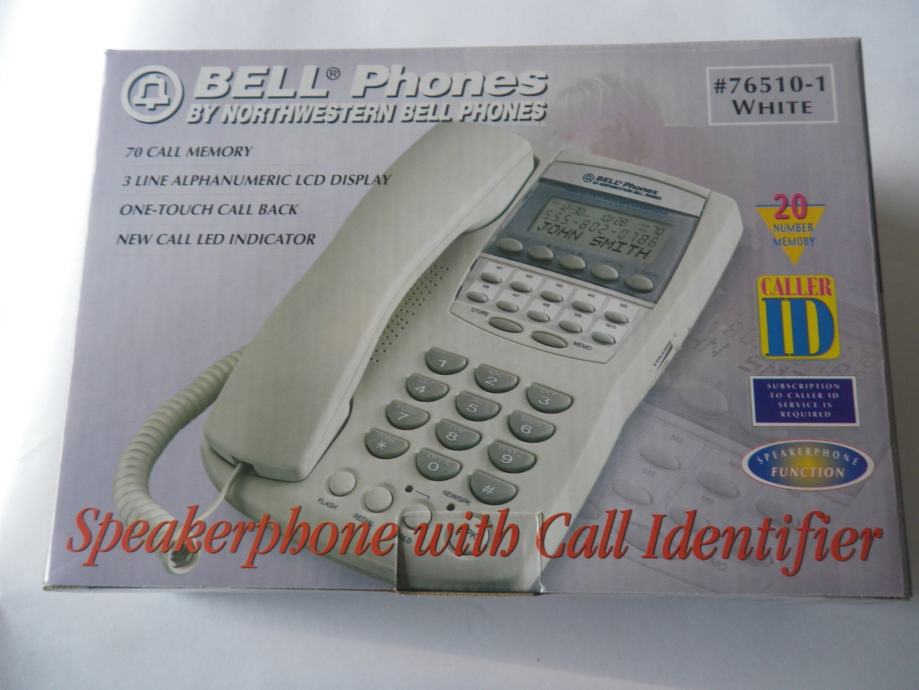 NORTHWESTERN BELL PHONES žični telefon M-76510-1 Caller ID