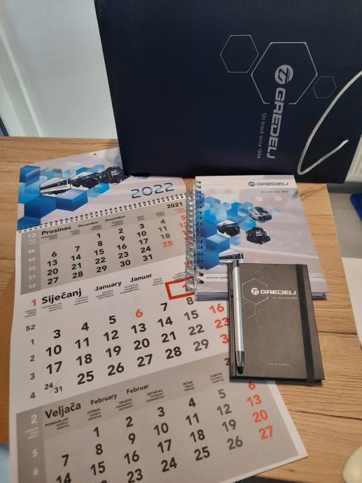 kalendar 2022 Gredelj novo