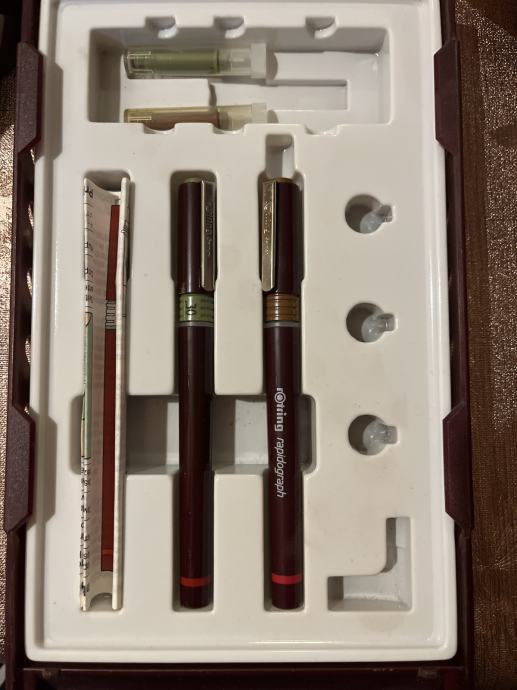 ROTRING COLLEGE SET RAPIDOGRAFA RAZNI NOVI, NEKORIŠTENI!!!