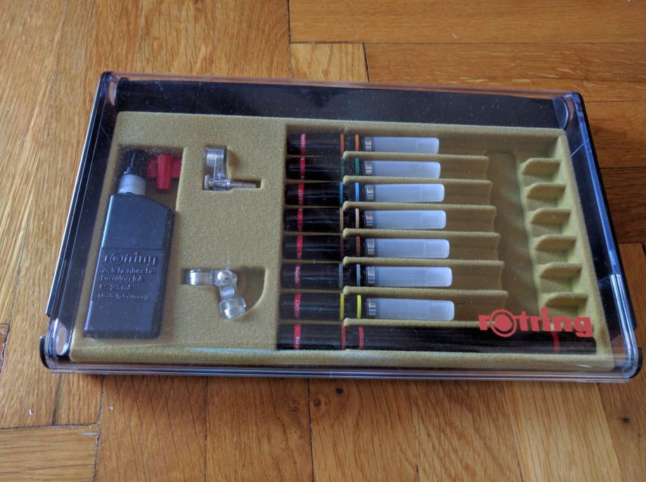 Set Rotring rapidografa