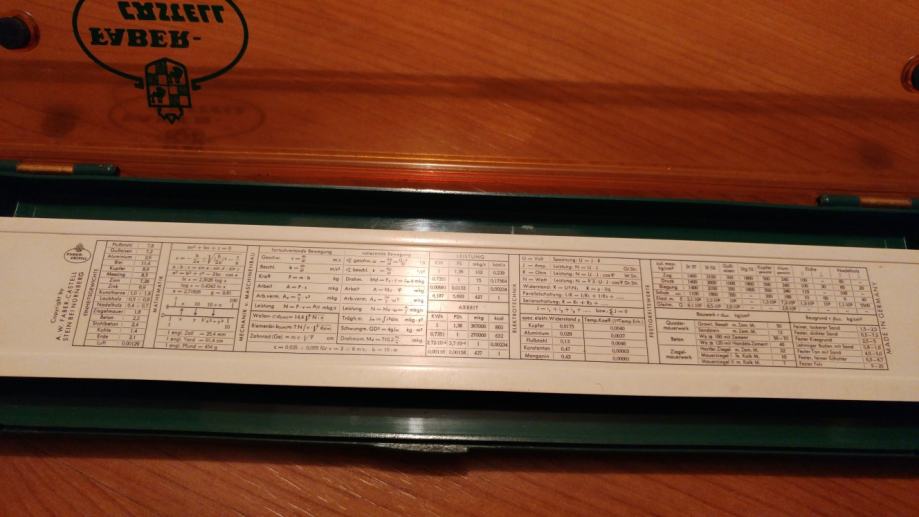 Faber Castell 111/87 Vintage Logaritmar