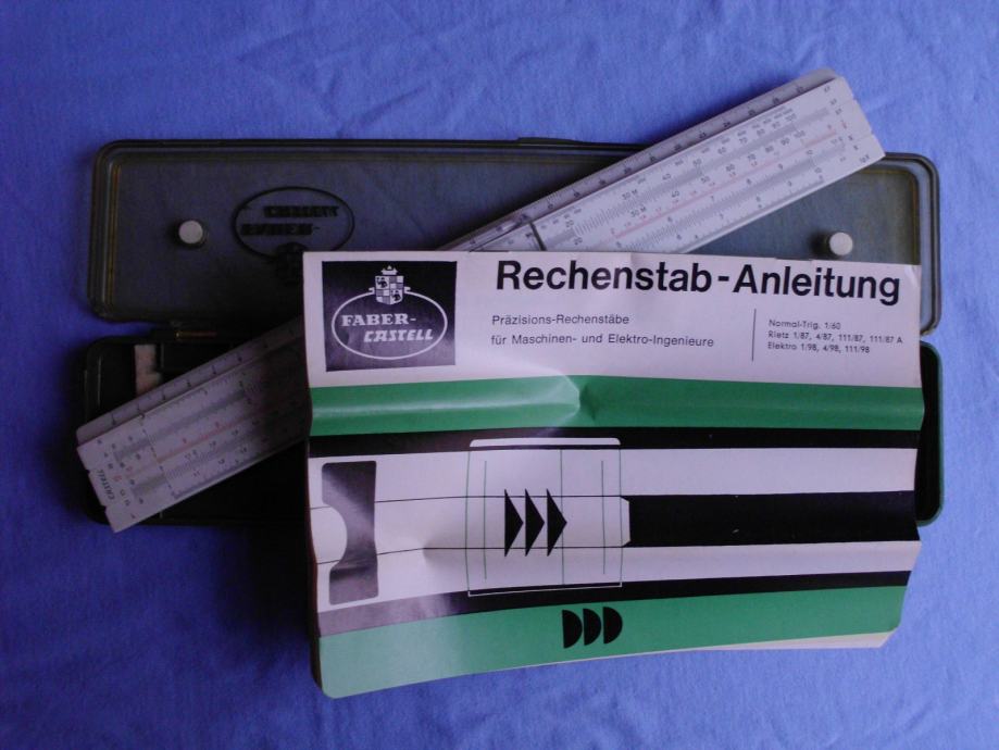 Šiber (logaritmar) Faber Castell {Maratonci}