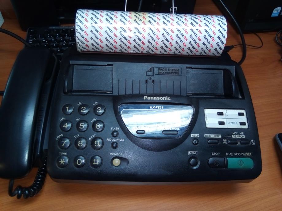 TELEFAX PANASONIC KX-FT21