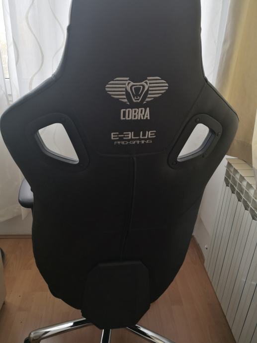 E-BLUE COBRA BLACK stolica