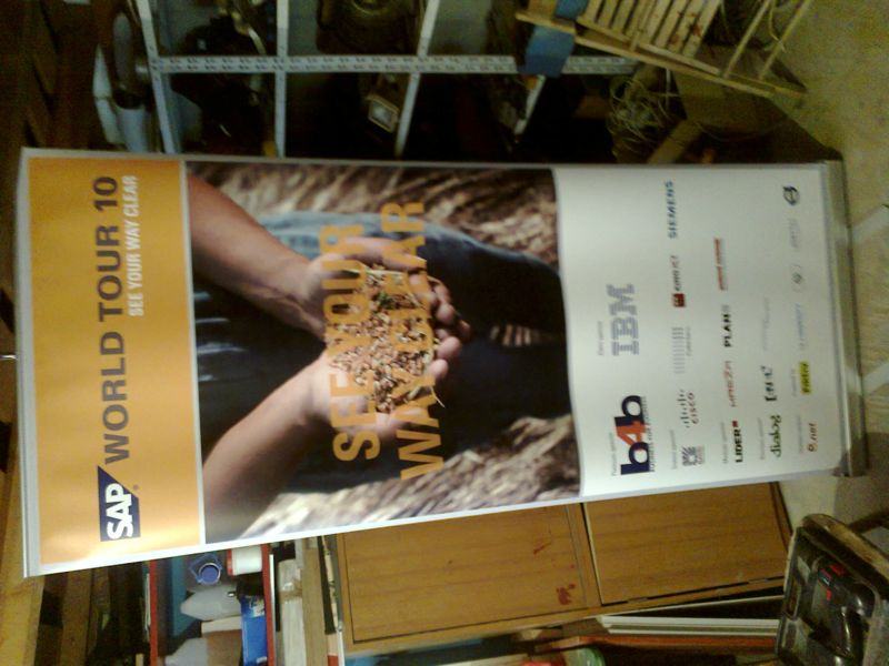 ROLO REKLAMNI PANO 210x100 cm, PRENOSIVI, SKLOPIVI