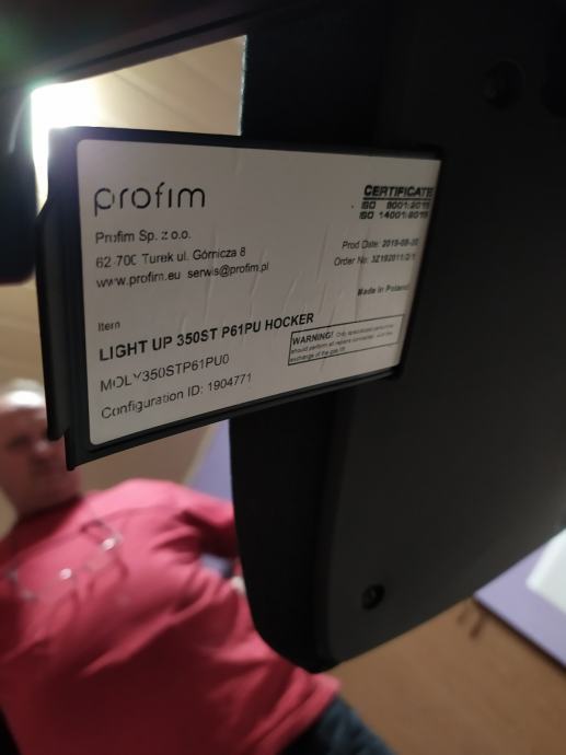 Uredska radna stolica Profim LIght Up