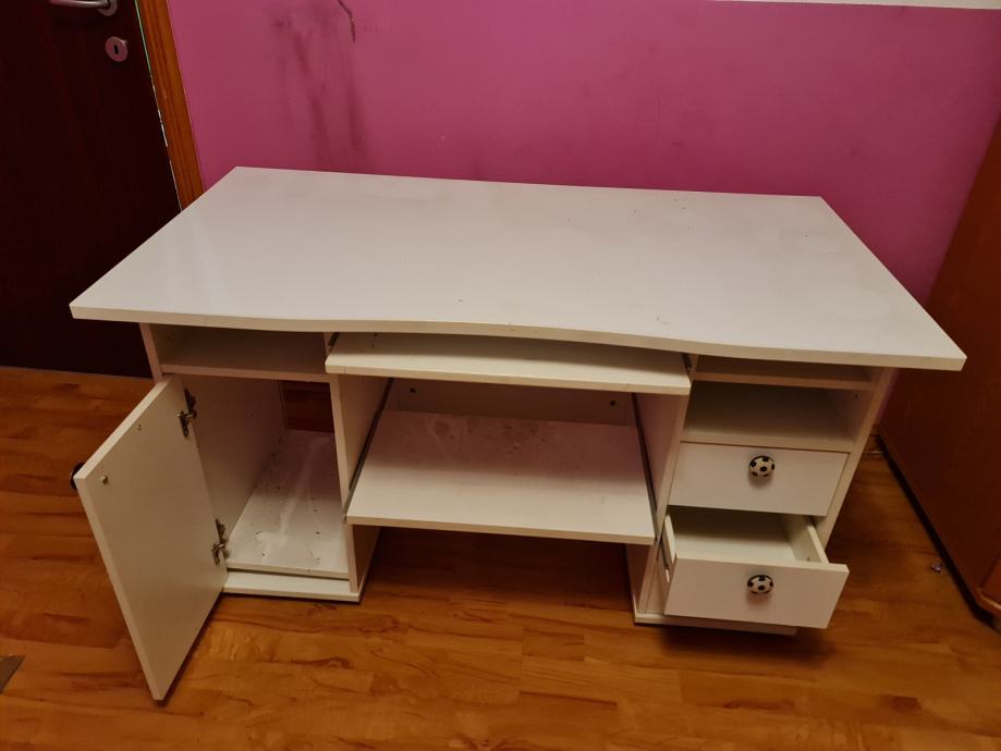 Radni stol 124x65 za kompjuter / printer KAO NOVO TOP