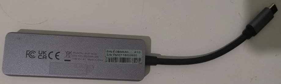 Docking station D-LINK DUB-M530, USB-C na 2x USB 3.1, HDMI, Card Reade