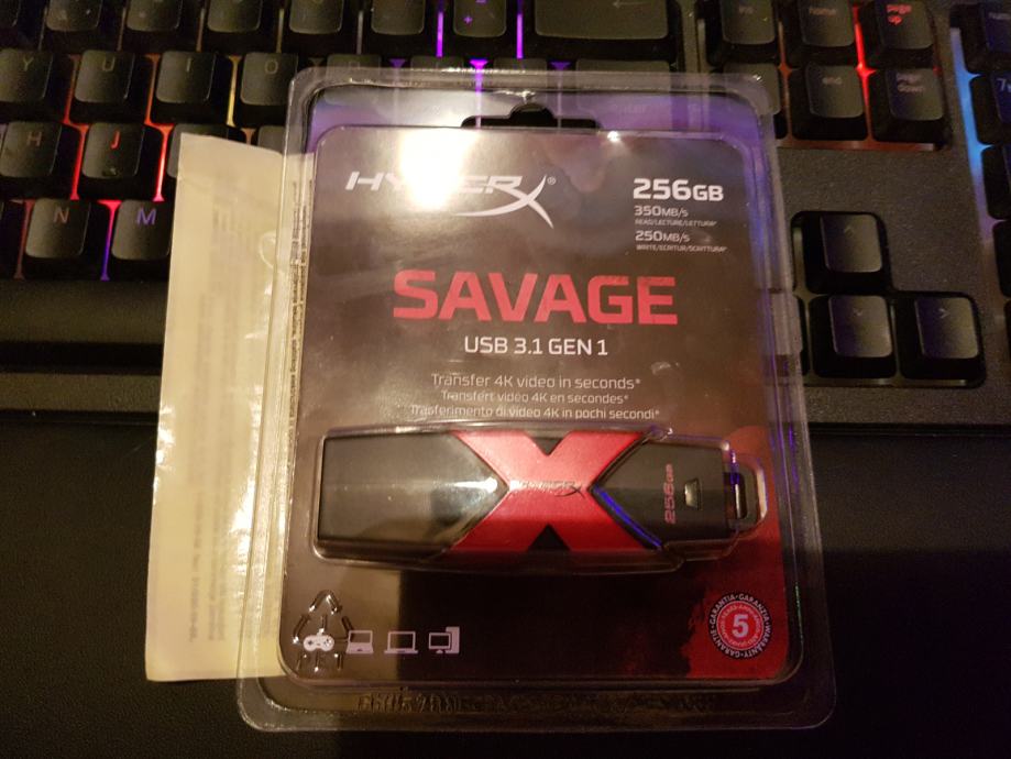 HyperX Savage USB 256GB