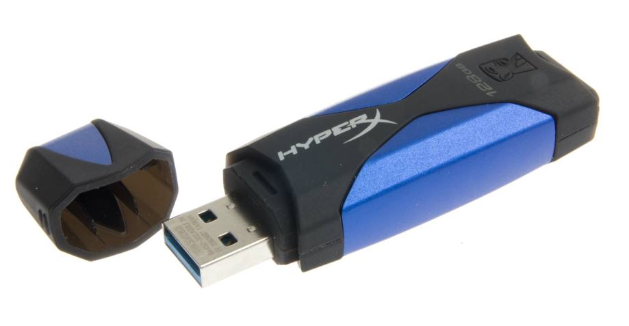 Kingston DataTraveler HyperX 128GB USB 3.0 Flash Drive