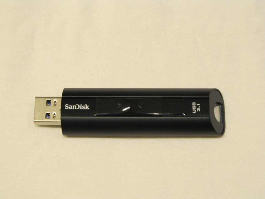 SANDISK EXTREME PRO USB 3.1 SOLID STATE FLASH DRIVE 128 GB