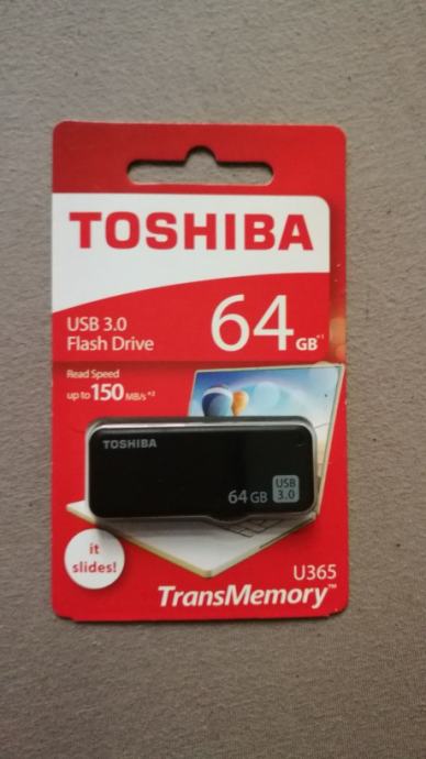 USB 64 GB, Toshiba, NOVO