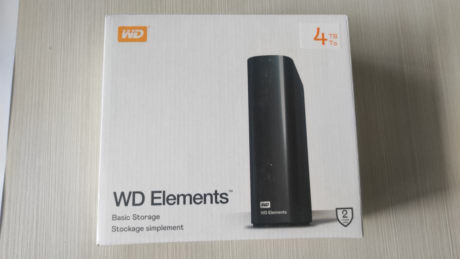 WD Elements Desktop 3,5 4TB USB3.0 vanjski HDD