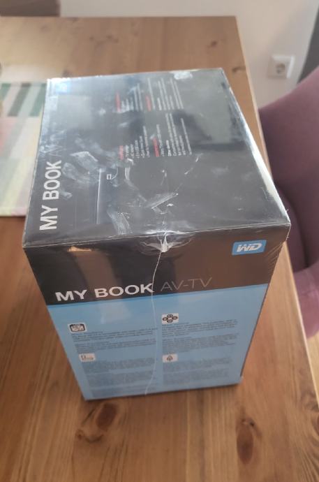 WD my book av-tv