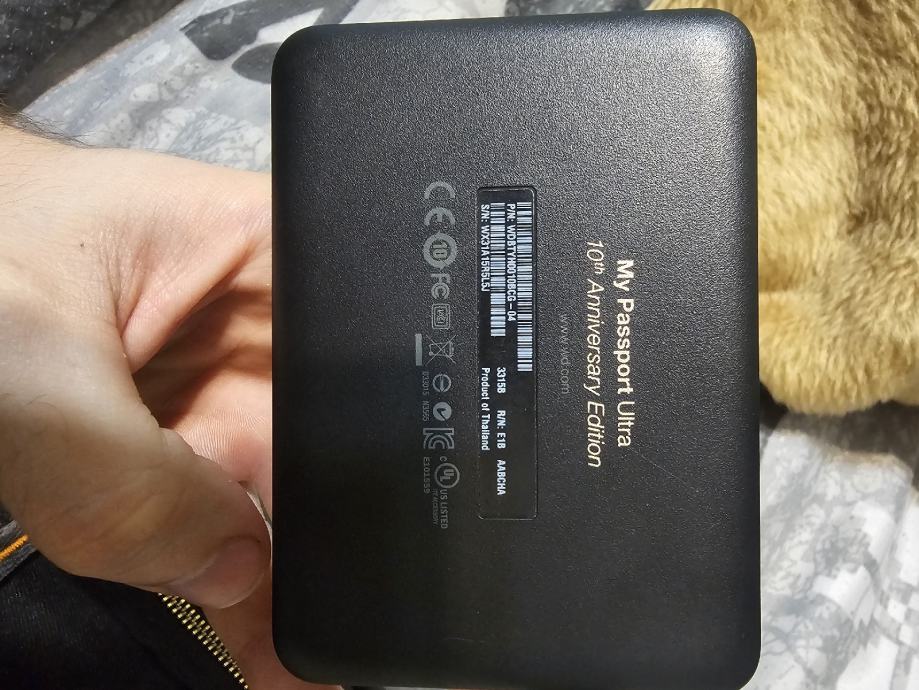 Western Digital Prijenosni Vanjski Hard Disk Rijeka