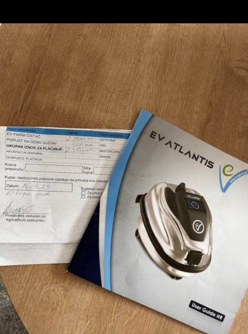 Ev Atlantis parni čistač