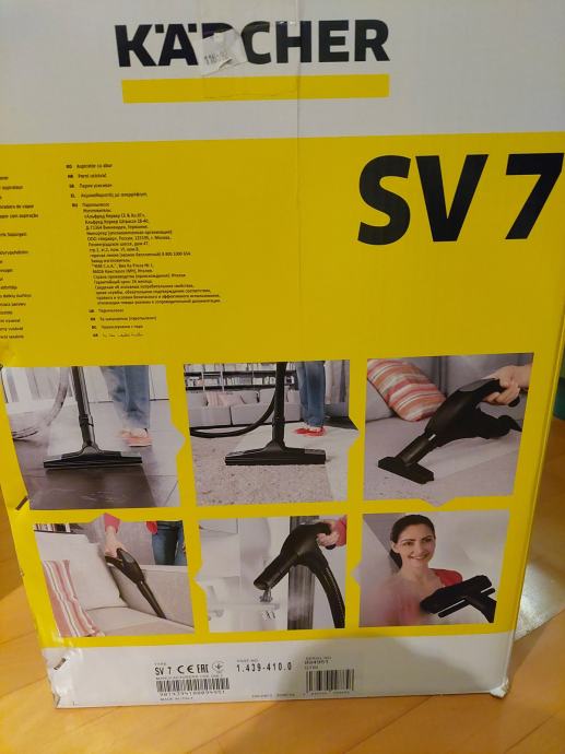 KARCHER SV7 PARNI ČISTAČ