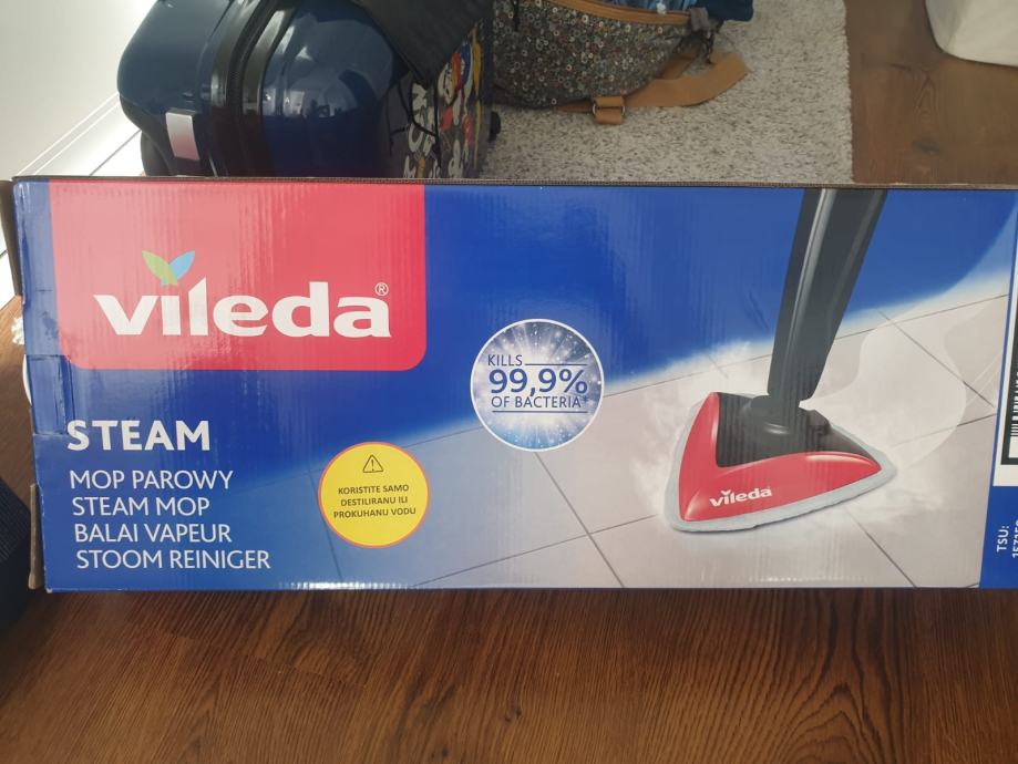 NOVO! Vileda steam mop/parni čistač