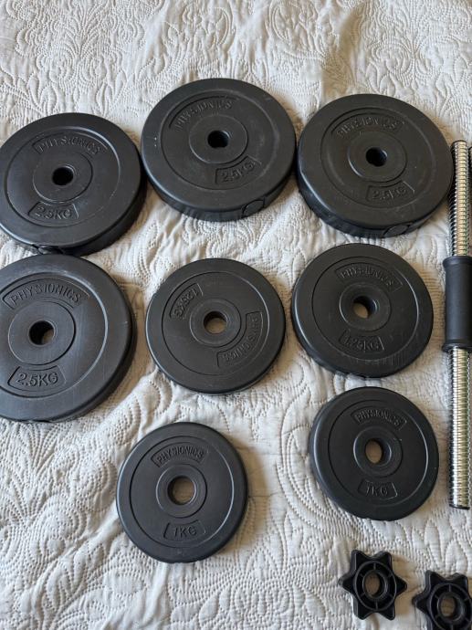 Utezi bučice 2x15 KG