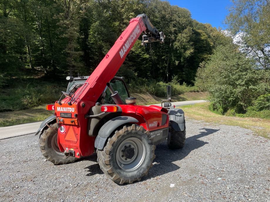 Manitou MLT 735-120LSU 2010g powerschift TELESKOPSKI VILIČAR