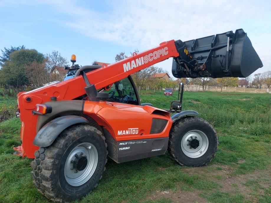 Manitou Mlt735-120lsu 2009 powerschift teleskopski utovarivač