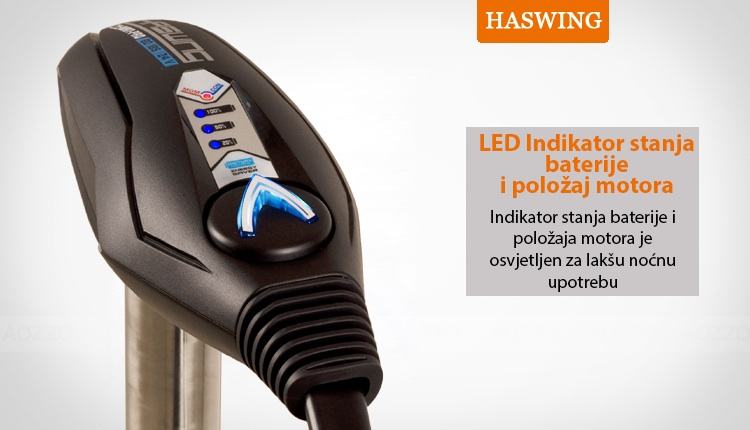 Električni vanbrodski motor Cayman PRO 55