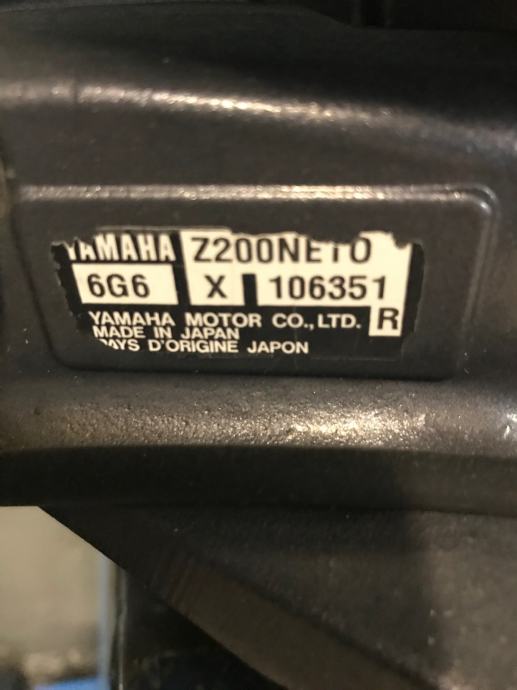 YAMAHA 200 HPDI, 2T