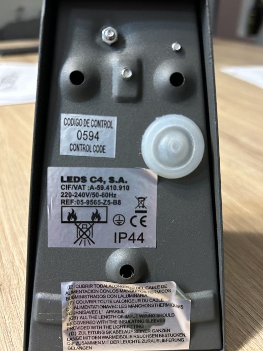 Lampa za zid LEDS C4