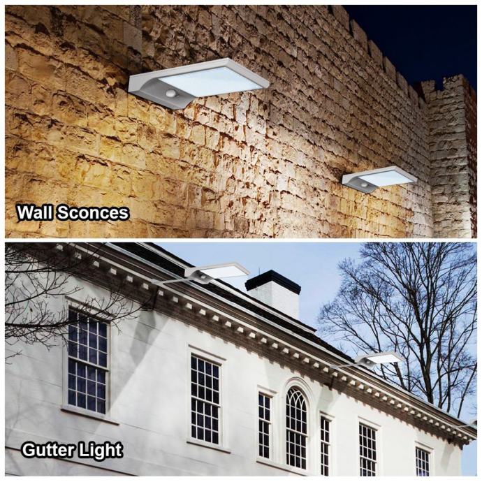 LED solarna vanjska rasvjeta sa senzorom, 36led dioda, 450lm, NOVO!!!!