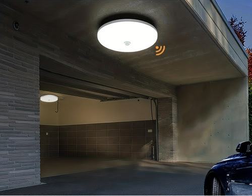 NOVO!! LED vanjska rasvjeta plafonjera 30W sa senzorom pokreta