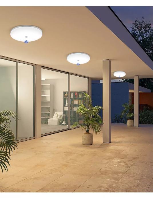 NOVO!! LED vanjska rasvjeta plafonjera 30W sa senzorom pokreta