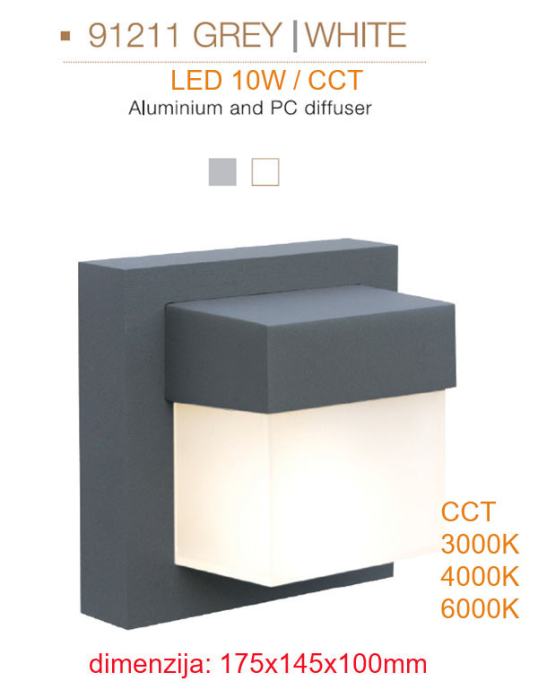 VANJSKA RASVJETA / ZIDNA - LED CCT