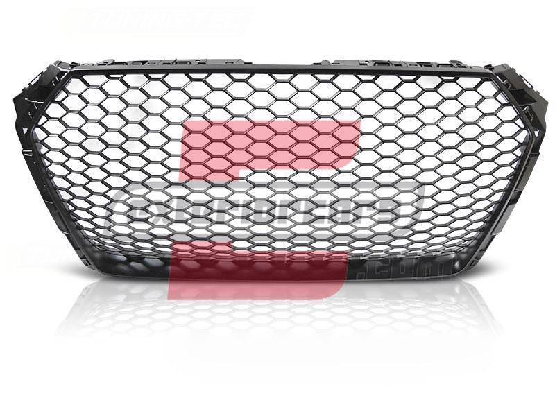 AUDI A4 B9 (16-18) - Prednja maska RS4 dizajn (mat crna) (DOSTUPNO)