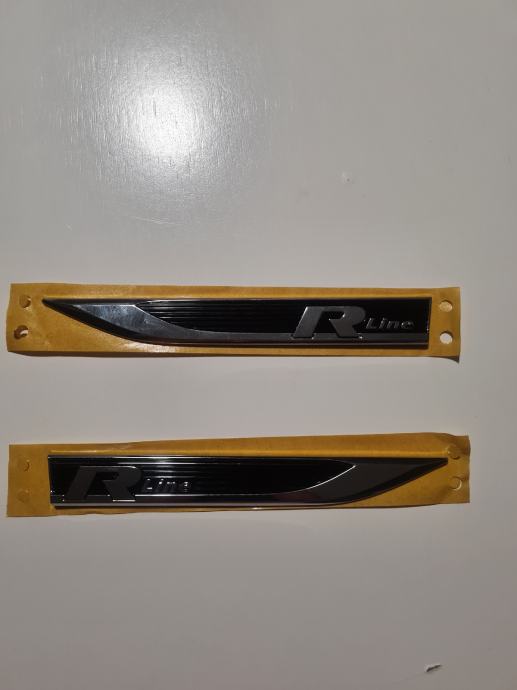 GOLF 6 7 7.5 R LINE EMBLEM VW OEM