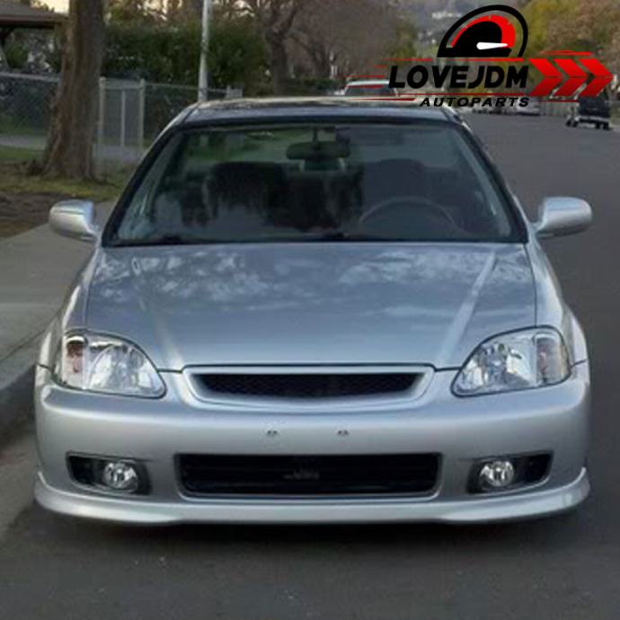 Honda Civic 6gen facelift 99-01 front lip abs novo