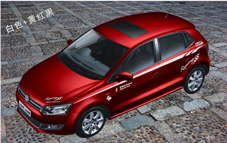 NALJEPNICA ZA AUTO VW EVIL RABBIT I RACING.... za sve marke vozila