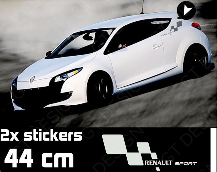 NALJEPNICE ZA AUTO RENAULT SPORT MEGAN ,CLIO,