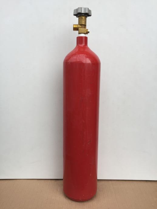 BOCA CO2-5, 5 KG, 8 LIT., ČELIČNA, POLOVNA, KAO NOVA, JAKO POVOLJNO