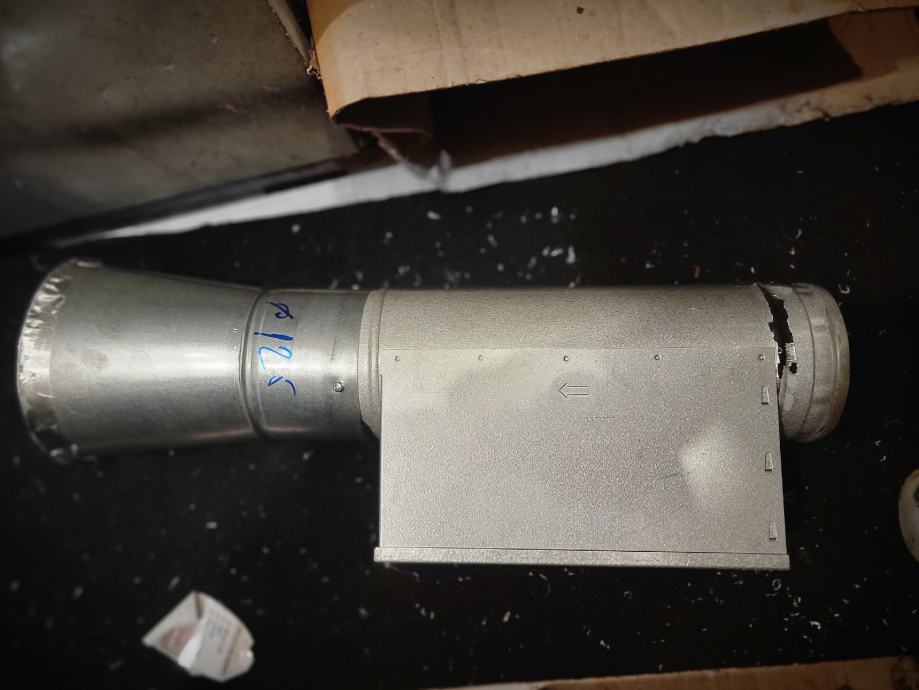 Cijevniventilator 125mm sa grijačem