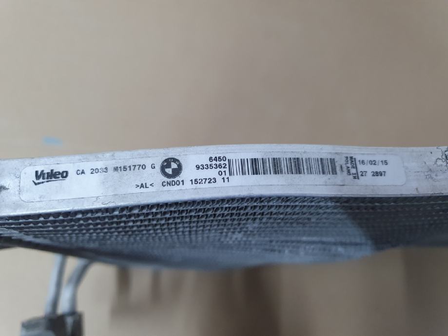 BMW F20 F30 I3 HLADNJAK KLIME 9335362 64509335362