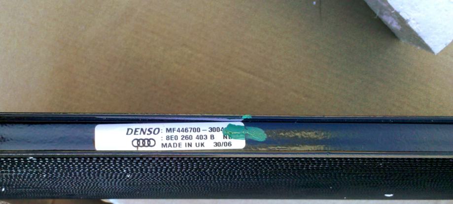 Audi Kiler klime / kondenzator novi nekorišten