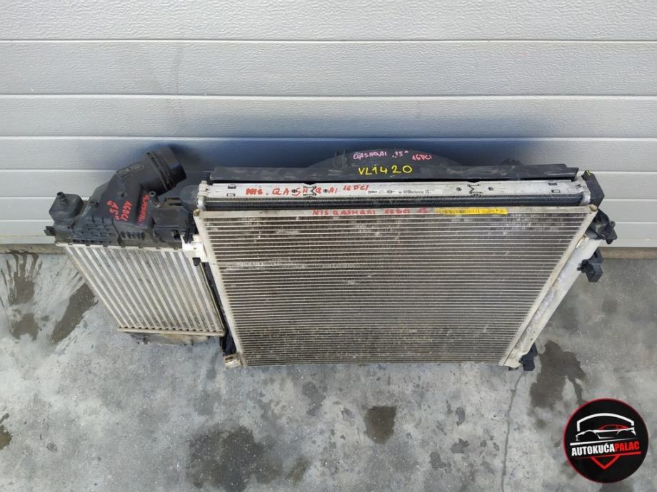 Hladnjak vode Nissan QASHQAI 14- 214101809R VL1420 + KLIME 921009251R