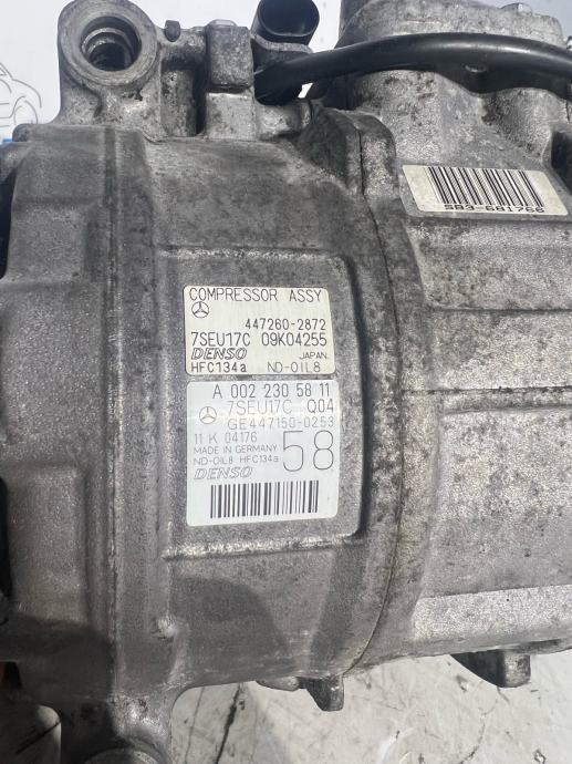 Mercedes Kompresor Klime A0022305811